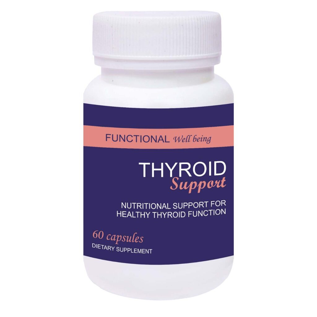 Functional Wellbeing Thyroid Support, 60 Veg Capsules - FM Nutrition