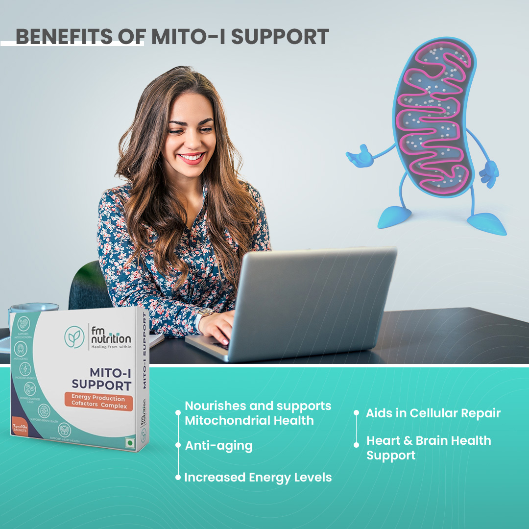 FM Nutrition Mito-I Support, Energy Production Cofactors Complex, Veg ...