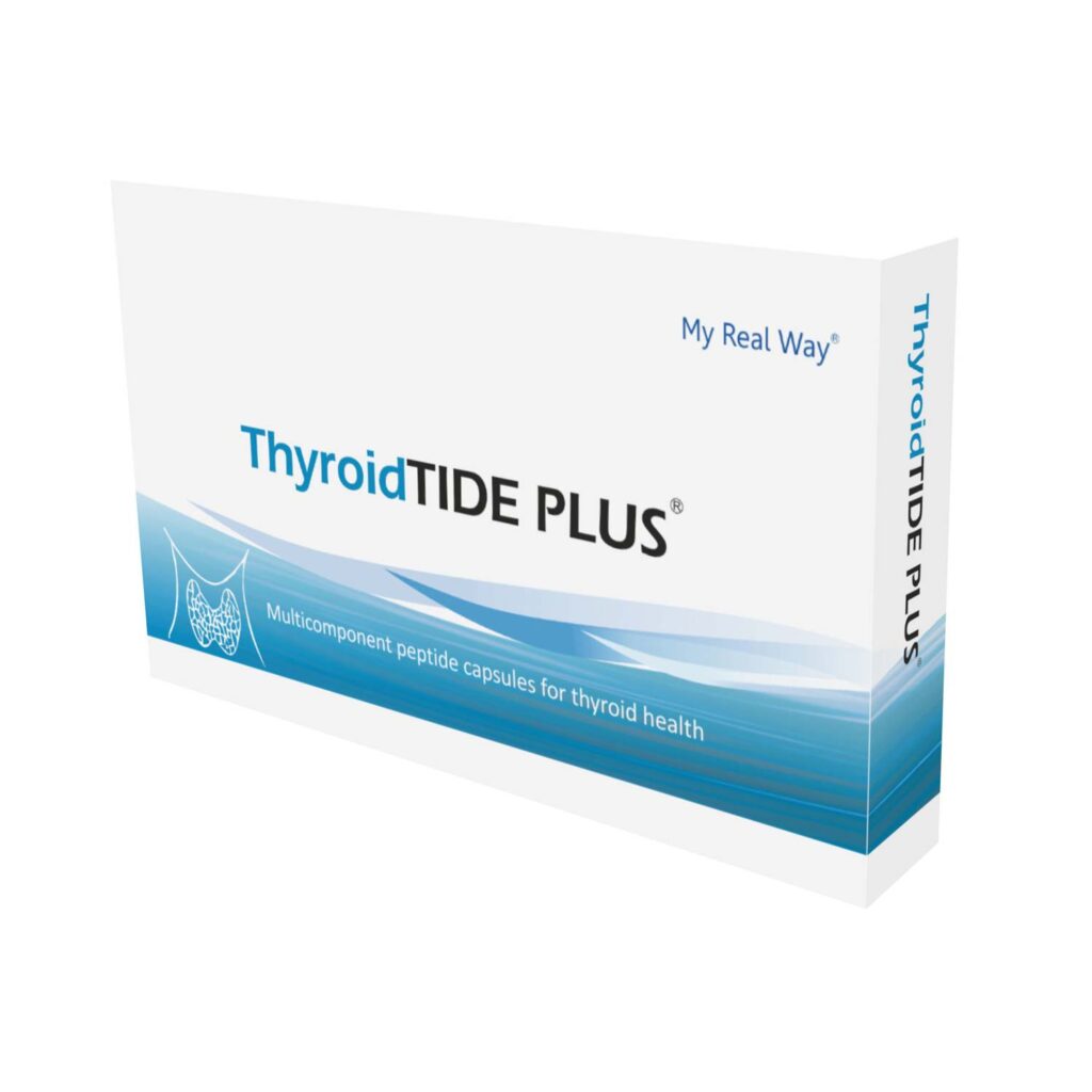My Real Way ThyroidTIDE PLUS Peptides for Thyroid Gland, 30 Capsules ...