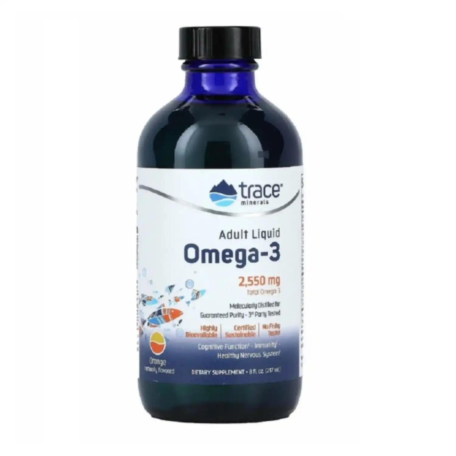 Trace Minerals Omega 3® Adult Liquid Formula (237ml) - FM Nutrition