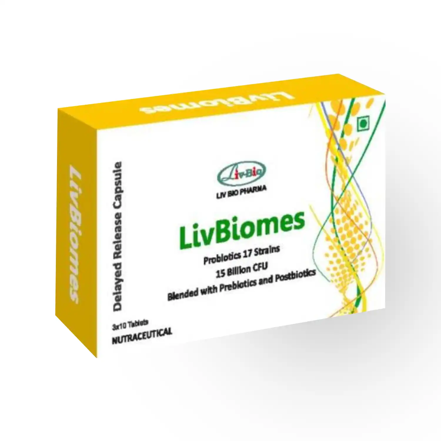 Livbio Livbiomes 30 Tabs, Delayed Release Capsules - FM Nutrition